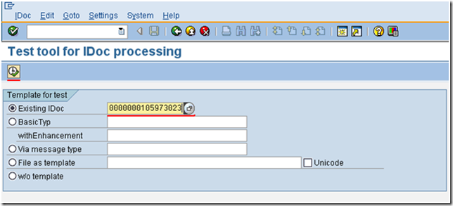 Reprocessing Sap Idocs Through Biztalk Server Using We19